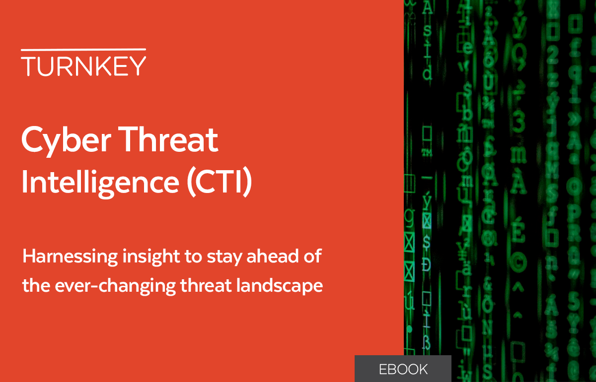 Cyber Threat Intelligence (CTI) [eBook] - Turnkey Consulting